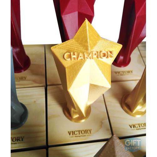 Jual 3D printed & Laser Engraving Graduation Trophy - grafir depan ...