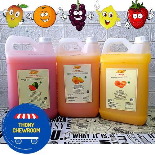 Jual Jus Toza Banyak Rasa Uk 5 Liter 5L 5LTR - Toza Juice All Variant ...