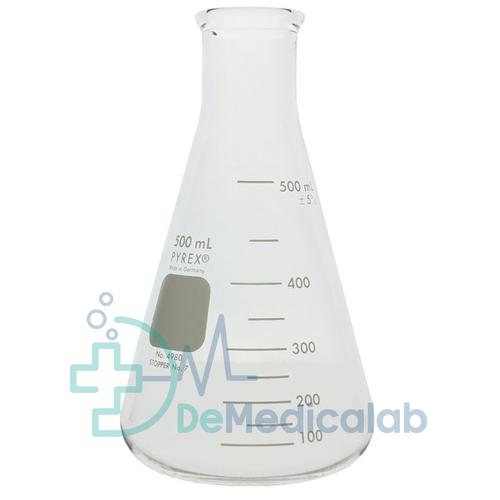 Jual Erlenmeyer Glass Flask / Labu Kaca Erlenmeyer Pyrex RRC 500 ml ...