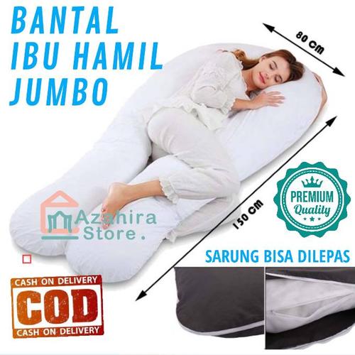 Jual Jumbo Premium Bantal Ibu Hamil Guling Bumil - Bear - Kota Malang ...