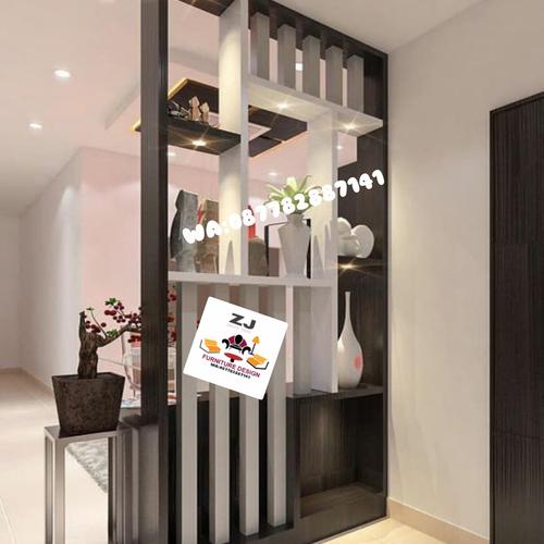 Jual Rak rias pembatas ruangan/partisi kayu jati belandaa - semua warna ...