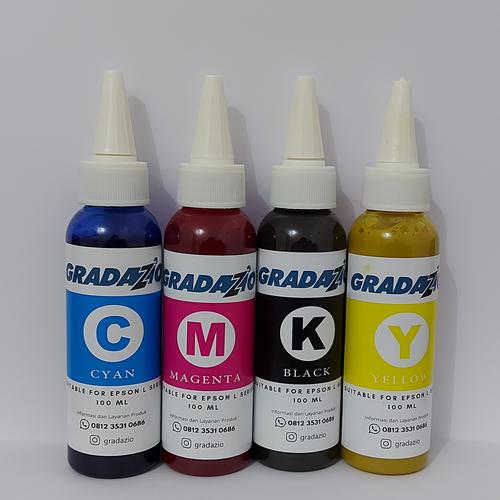 Jual Tinta sublim/sublime Epson L-series kemasan 100ml berkualitas ...