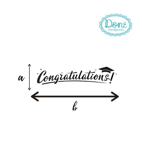 Jual Cutting sticker congratulations ucapan selamat hadiah wisuda ...