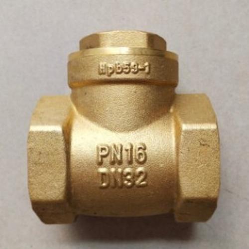 Jual Check valve kuningan - uk : 2" (inch), Swing check valve brass ...