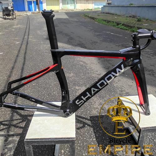 Jual Frame Set Sepeda Shadow Roadster Carbon Disc Brake Bicycle Empire ...