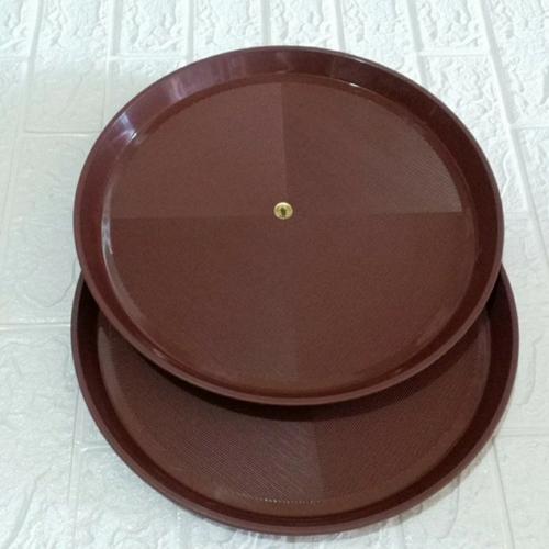 Jual NAMPAN BULAT PLASTIK/BAKI BULAT PLASTIK OWL PLAST NB-2/TRAY BUNDAR ...