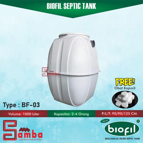 Jual Septic Tank BIOFIL BF-03 / Tangki Septik / 1000 Liter (2-4 Orang ...