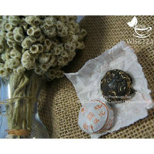 Jual Mini Tuo Cha PuEr Cooked Rasa Chrysanthemum (per set 8 buah Tuo ...
