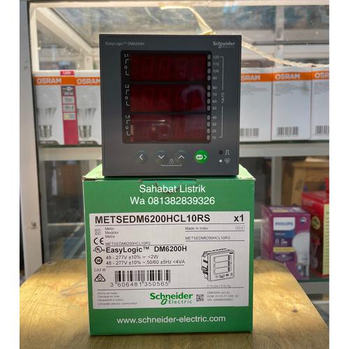 Jual Power Meter METSEDM6200HCL10RS Schneider / Easylogic DM6200H ...