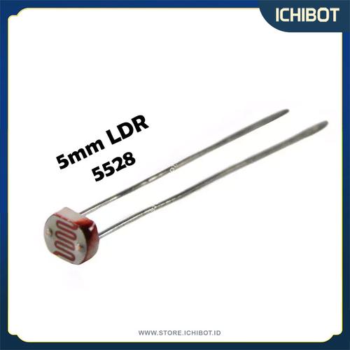 Jual LDR 5mm Light Dependent Resistor Photoresistor Sensor - Kab ...