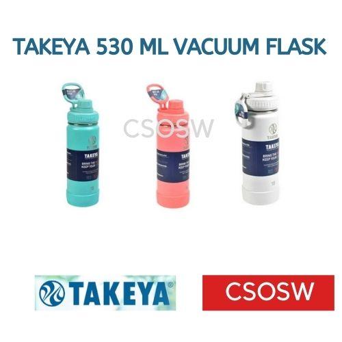 Jual Takeya 1Pc 530 Ml Vacuum Flask Insulated Stainless Bottle Botol ...