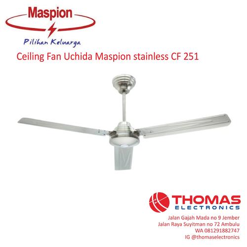 Jual Ceiling Fan Uchida Maspion Kipas Baling Plafon CF 251 CF251 - Kab ...