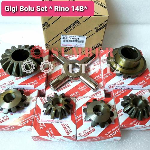 Jual Gigi bolu set toyota Rino 14B original - Jakarta Utara - Sumber ...