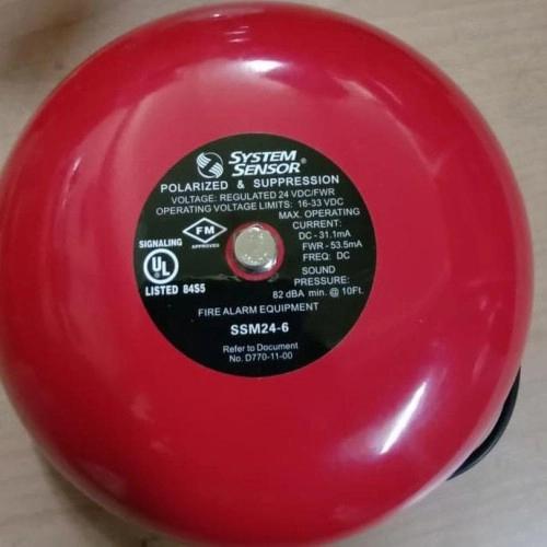 Jual fire alarm bell 6 inch SSM24-6 - Kota Tangerang - Lubna elektrindo ...