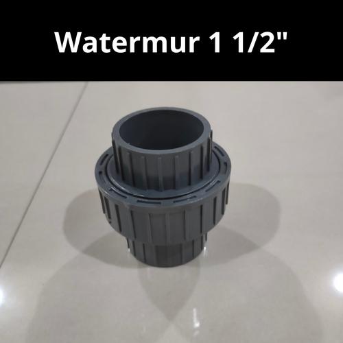 Jual Watermur PVC 1 1/2" inch Water Mur Sambungan Drat Pipa - Kab ...