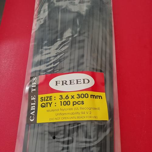 Jual Cable Ties 30 CM 3.6x300 HITAM CABLE TIE KABEL TIS TALI RIPET ...