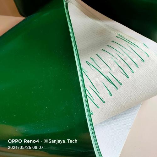 Jual Belt Conveyor PVC 3mm hijau | green fabric tebal 3mm Custom C ...