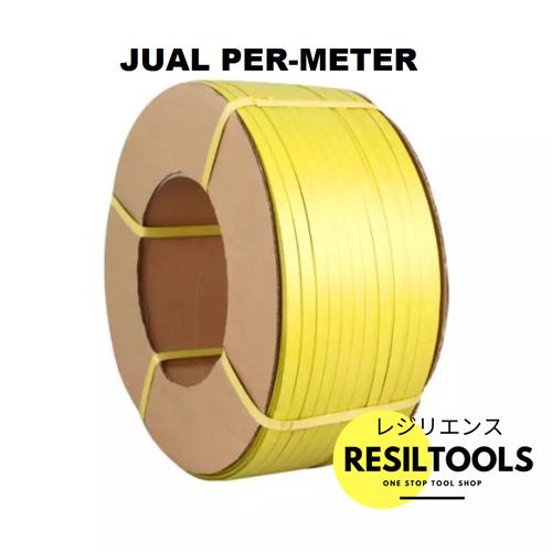 Jual Tali Strap Packing Kuning 11 mm Pengikat Barang Peti Kardus ...