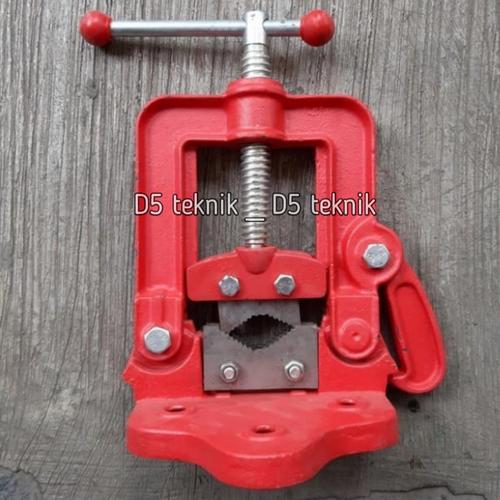 Jual Alat Penjepit Pipa Besi 2 inch Catok Pipa Tanggem Pipa Heavy Duty ...