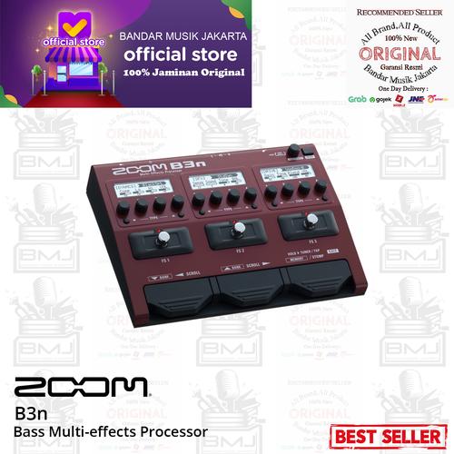 Promo ZOOM B3n Bass Effect & Amp Simulator,BMJ Cicil 0% 3x - Jakarta Pusat - Bandar Musik ...