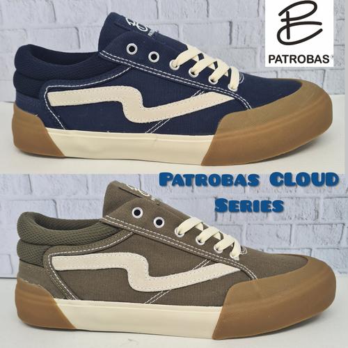 Jual Sepatu PATROBAS CLOUD Series (Navy Olive) - Original - Navy, 42 ...