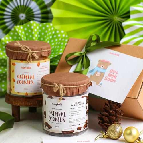 Promo Get Well Soon (GWS) Hampers - Cookies 2 Jar + Greeting Card ...