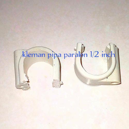 Jual Kleman Pipa Paralon 1/2 Inch dan 3/4 Inch - Putih, 3/4 inch - Kab ...