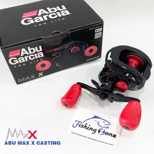 Jual Abu Garcia MAX X Low Profile Baitcasting Reel 4+1BB - Pancing Casting - MAX4X-L (Kiri ...