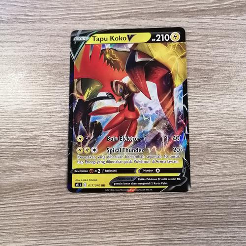 Jual TAPU KOKO V POKEMON TCG SET 8 CARD - Kota Surabaya - Board Game ...