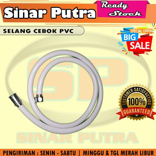 Jual SELANG SHOWER PVC TOILET / SEMPROTAN WC CEBOK / JET SHOWER TOILET ...