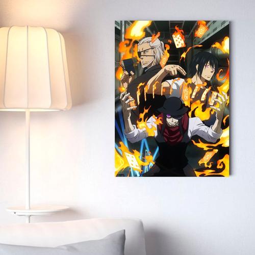 Jual Poster Kayu "Fire Force, ver.9" Ukuran 20cm x 30cm - Kota Sukabumi ...