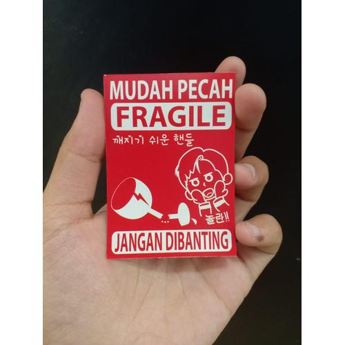Jual STICKER FRAGILE / HEAVY DUTY - FRAGILE KOREA - Kota Tangerang ...