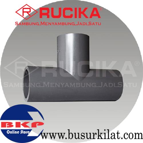 Promo TEE 4 X 2 INCH PVC RUCIKA (AW) / Reducer Tee / Sambungan Pipa ...