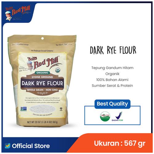 Promo Bob's Red Mill Organic Whole Grain Dark Rye Flour 623 gr - Kota ...