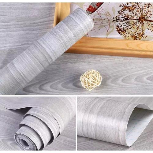 Jual Wallpaper Dinding Motif Kayu Lapis Serat Triplek Abu - Jakarta ...