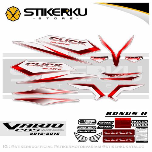 Jual striping motor Vario old / striping Vario 125 - Kab. Sumedang ...