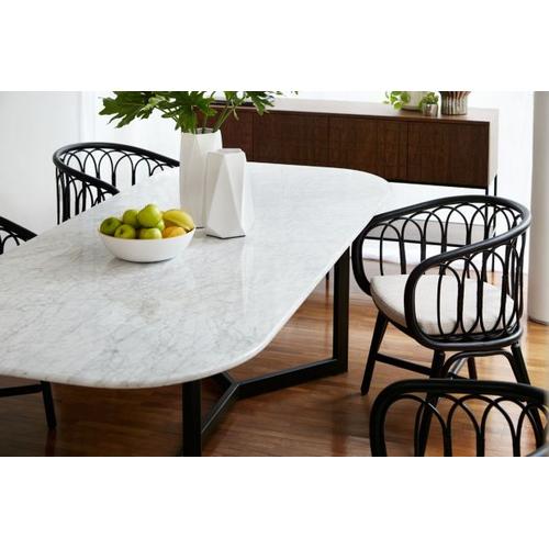 Promo VIVERE Scarlett Dining Table Marble 8S - Meja Makan Cicil 0% 3x ...