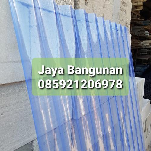 Jual Atap Fiber Gelombang Transparan + UV Protect - 1.8 meter - Kota ...