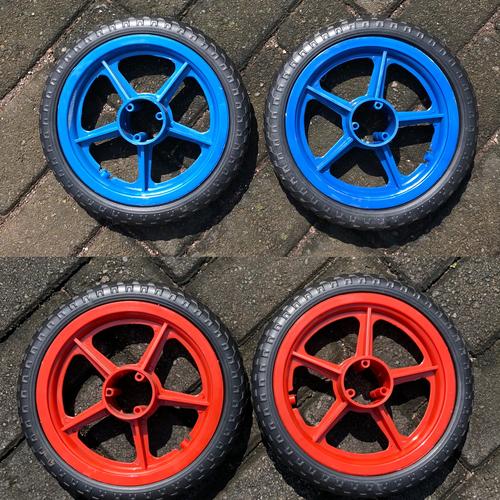 Jual Velg Sepeda Pelek RACING 5 Sepeda 12 KOMPLIT BAN MATI (BAN PADAT ...