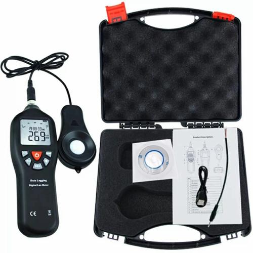 Jual Digital Lux Meter Data Logger Logging Komputer Light Meter Tester ...