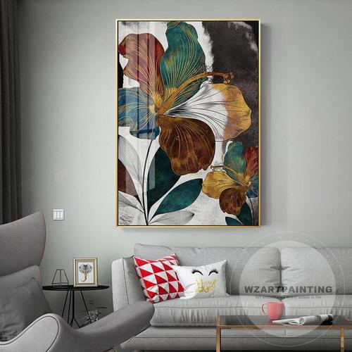Jual lukisan minimalis modern ruang tamu - Include frame, 60x80 - Kab ...
