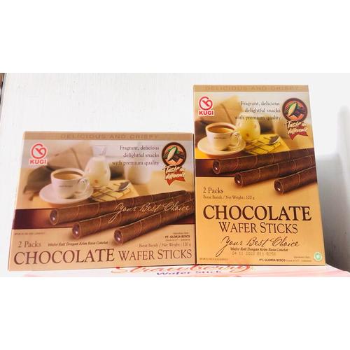 Jual KUGI WAFER STICK 120G Astor Wafer Roll Stik Biskitop - Coklat ...