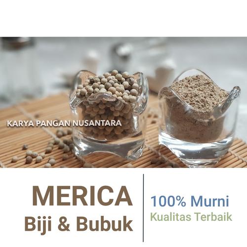 Jual MERICA GILING BUBUK MURNI - LADA PUTIH GILING MURNI - MERICA 50 GR ...