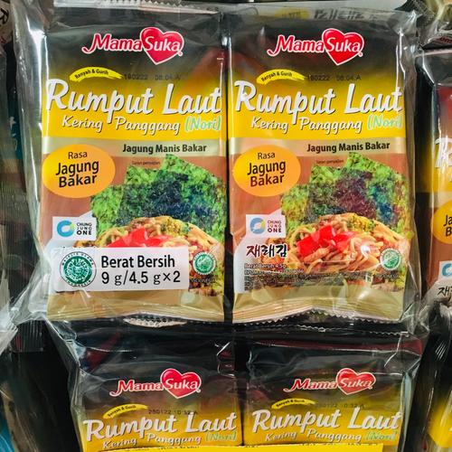 Jual MAMASUKA RUMPUT LAUT GORENG RASA JAGUNG ISI 2 BUNGKUS - Jakarta ...