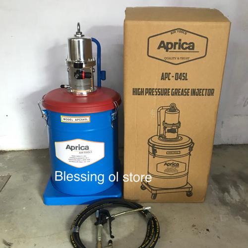 Jual POMPA GEMUK ANGIN 45L / POMPA GREASE HIGH PREASURE 45 L / Pompa ...