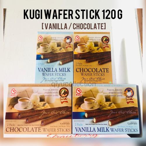 Jual KUGI WAFER STICK 120G Astor Wafer Roll Stik Biskitop - Coklat ...