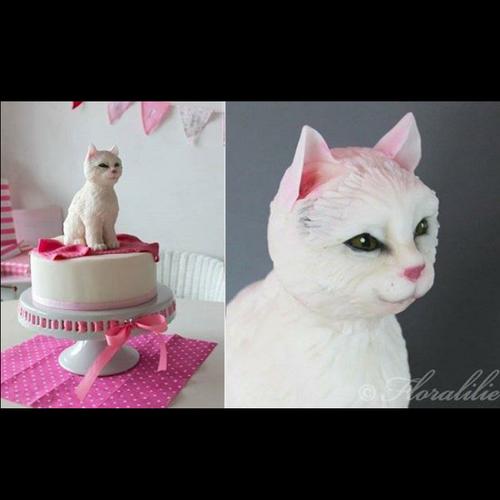 Jual Kue Ulang Tahun • Tema Cat (Kucing) - Jakarta Barat - Libra Cake ...