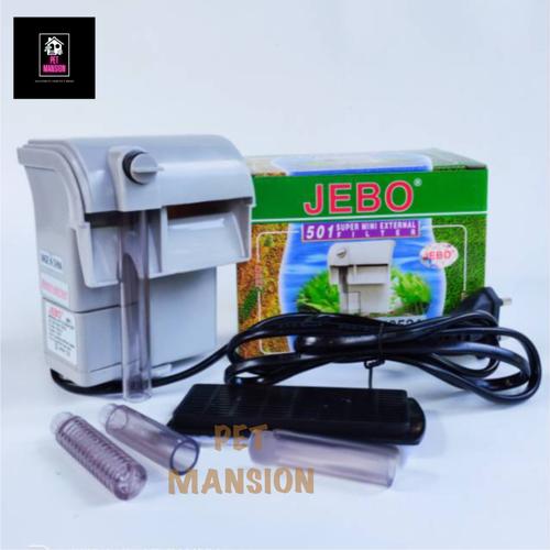 Jual JEBO 501 mini external filter hang on ( filter gantung ) - Jakarta ...