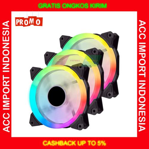 Jual Pendingin Casing Fan PC Kipas LED RGB CPU Fan KOMPUTER Gaming ...