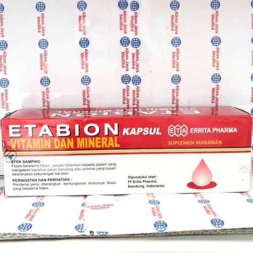 Jual Etabion Box Isi 10 Strip @ 10 Tablet - Vitamin Dan Mineral - Kota ...